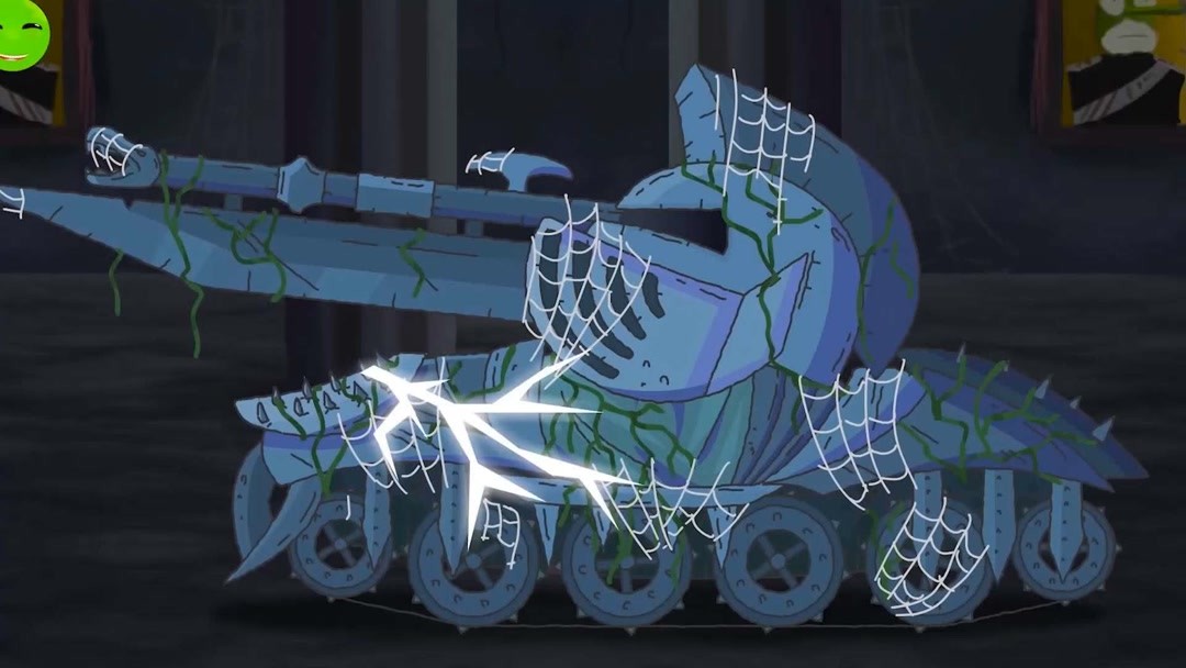 外国经典动画:毒液附身坦克 强的过分!