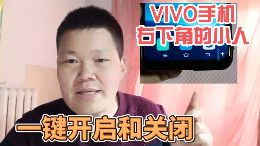 手机右下角出现了一个小人图标,如何打开关闭?谁知道他的功能?