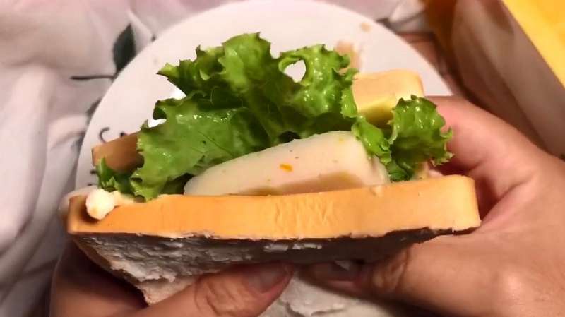 不加一滴水纯奶做的手撕面包,在嘴里越嚼越香甜,面包细腻紧实