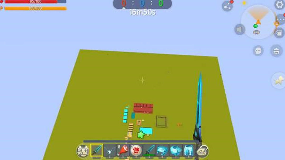 迷你世界:外挂大作战,飞天外挂太厉害了,差点飞出地球