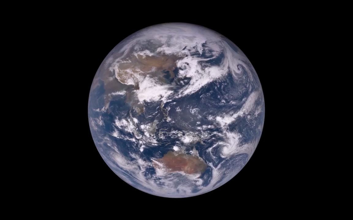 h144 唯美梦幻浩瀚宇宙星空太空地球太阳系银河系科幻动态视频背景...
