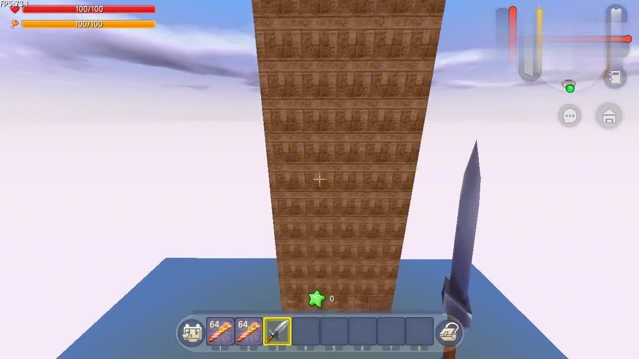 迷你世界:百段飞升百段跳比赛 终点还有神器拿去坑熊...