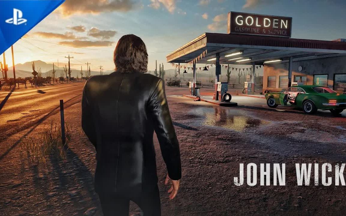 【4K】 疾速追杀JOHN WICK游戏版 粉丝虚幻引擎5自制概念视频