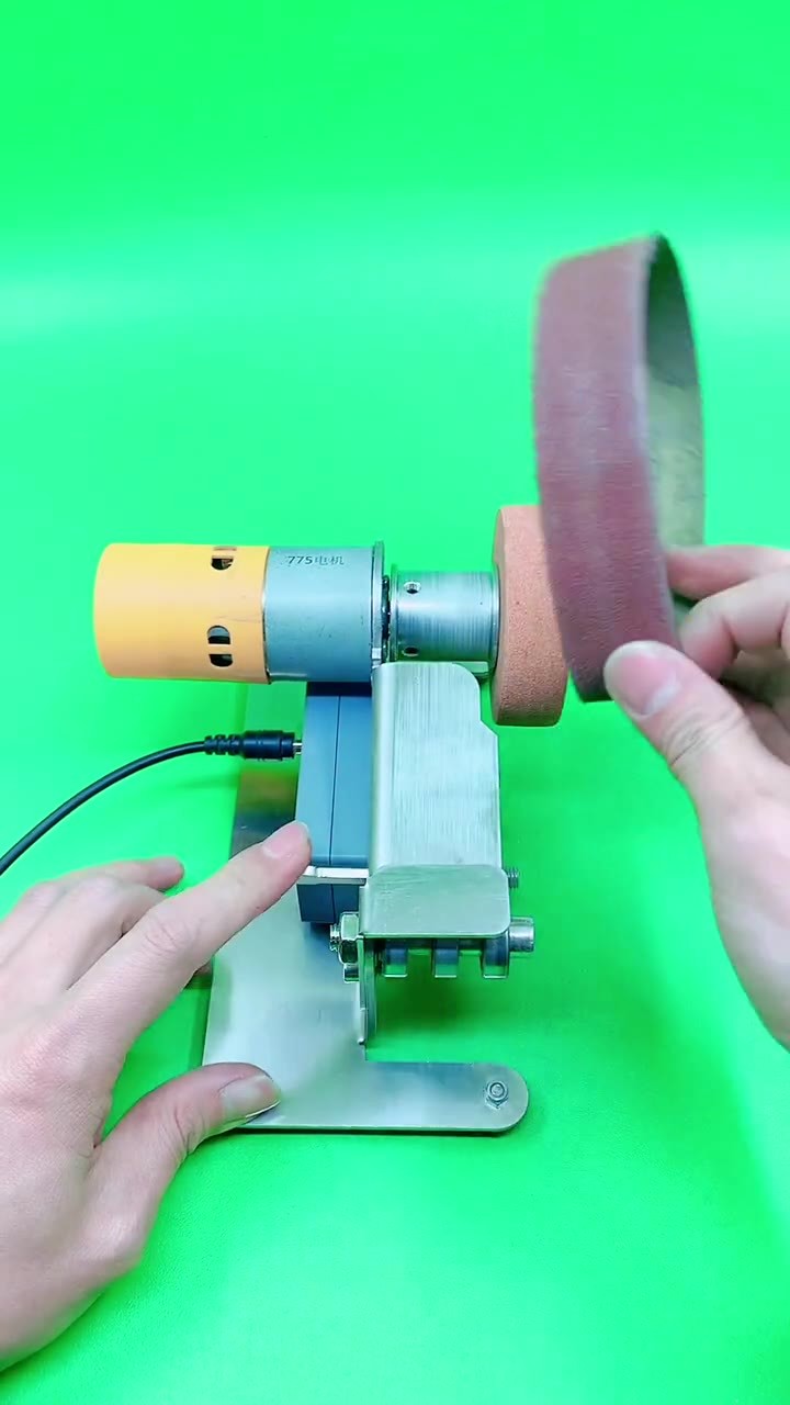 砂轮打磨一下就搞定