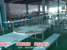 学校工厂食堂连体餐桌椅玻璃钢快餐桌椅餐桌不锈钢餐桌生产厂家