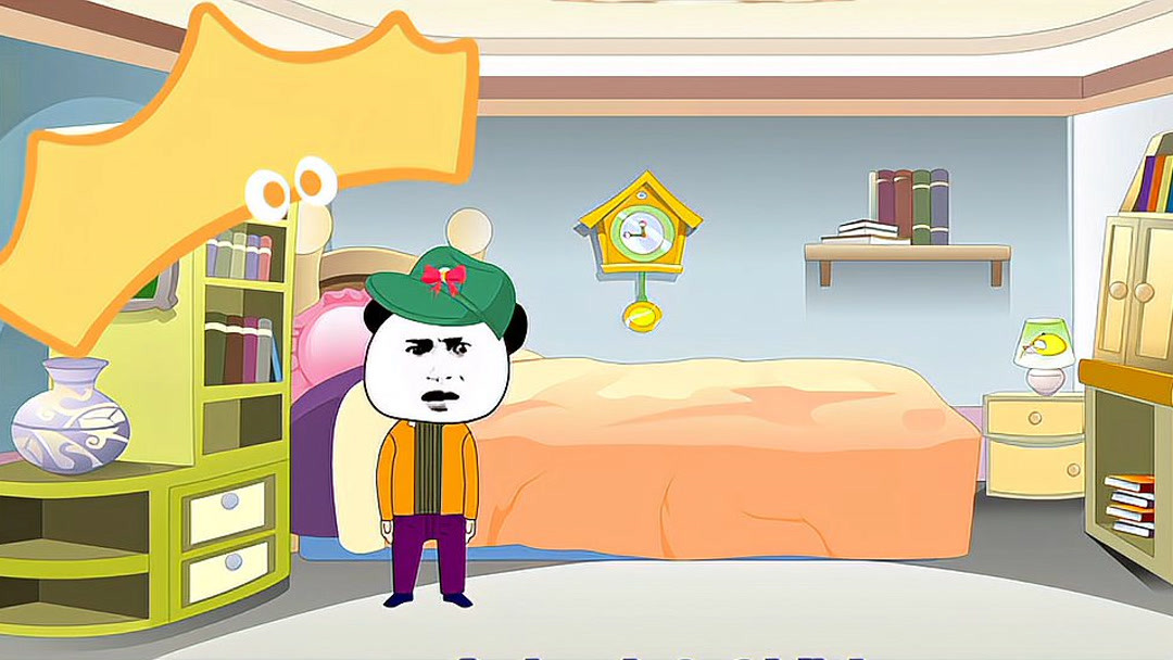 推理动画:半夜楼上有撞击声,上楼看完后,迅速跑回家