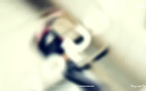 快速的无缝旋转画面转场动画特效AE模板