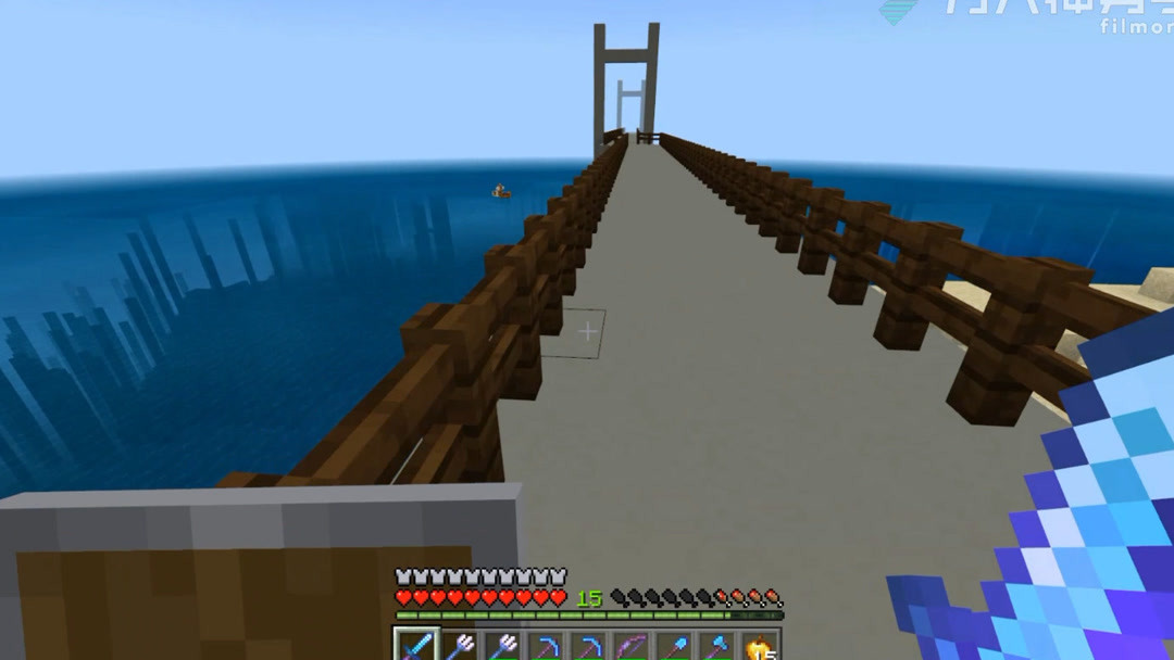 我的世界建造大桥