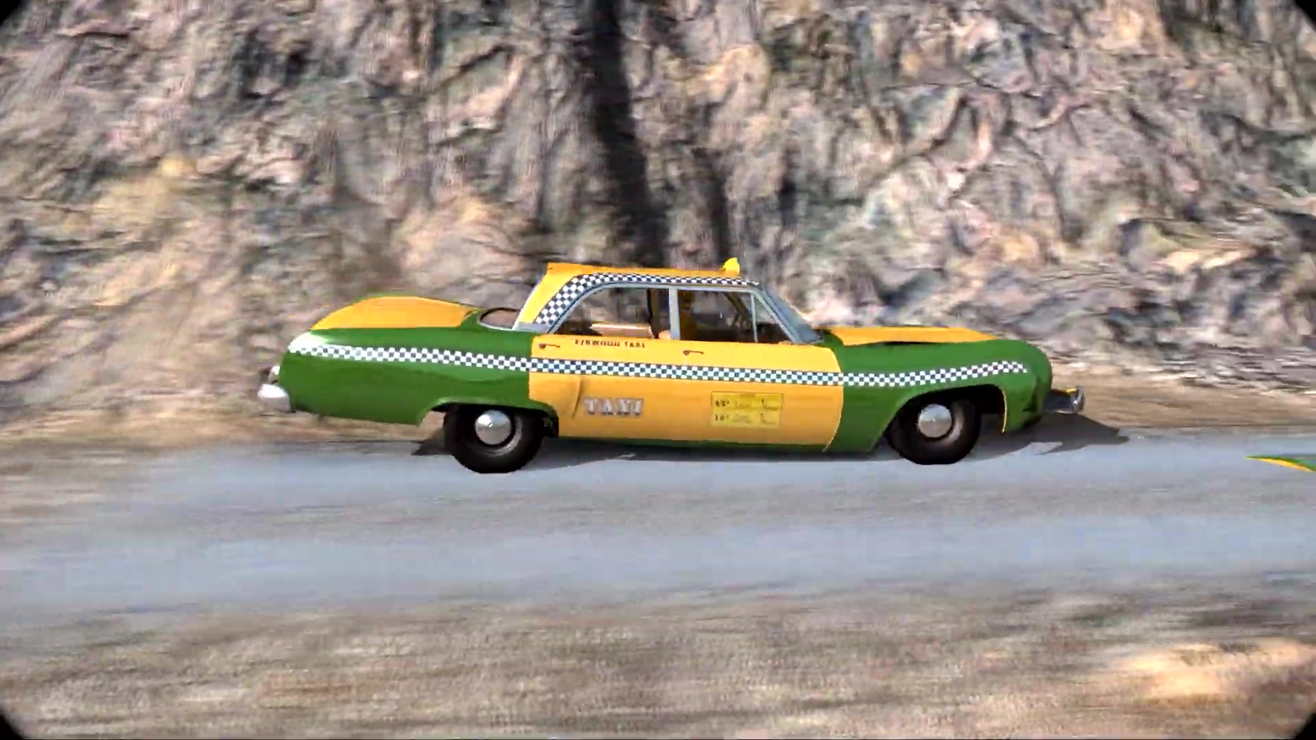 碰撞测试假人2点对4点安全带 - BeamNG Drive - Crash Hard