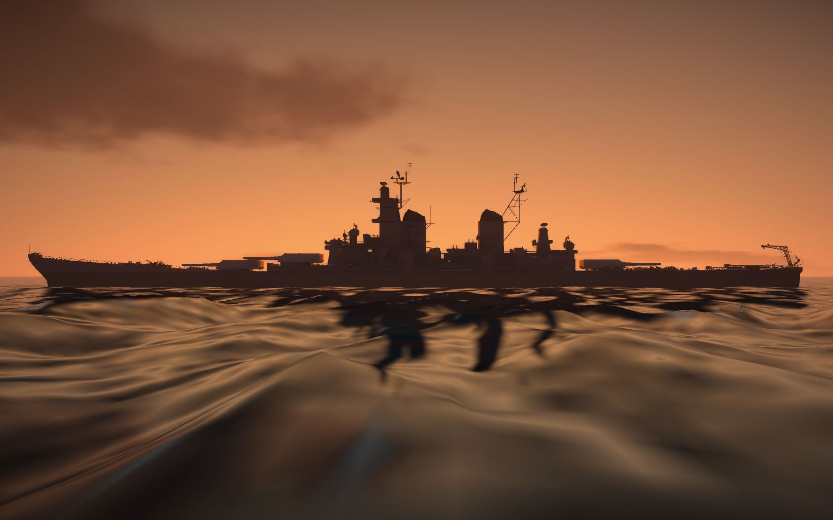 【NavalArt历史向】密苏里号战列舰