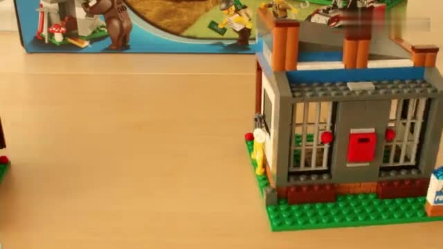 乐高定格动画运动大会森林警察局