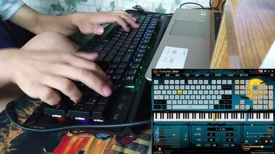 【键盘音乐】键盘侠来弹钢琴!水边的娜姐这样也好美~