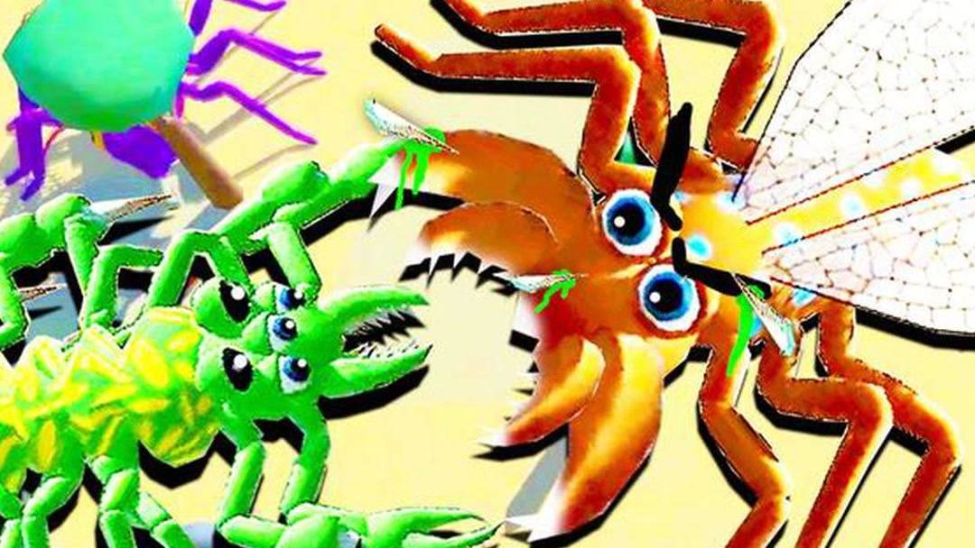 小熙游戏解说进化模拟器:这些食肉巨蟲怎麼長了翅膀,還發射毒針