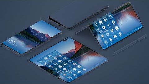微软推出可折叠概念手机Surface Note最新预览
