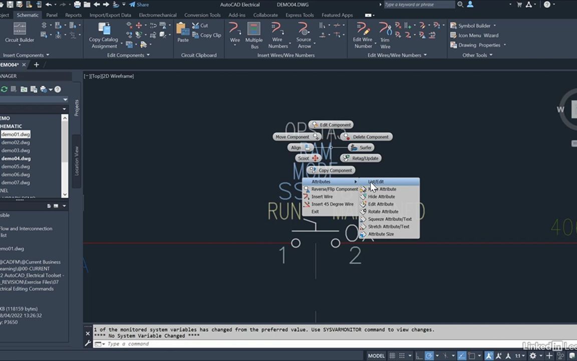 8.10-AUTOCAD使用属性编辑命令