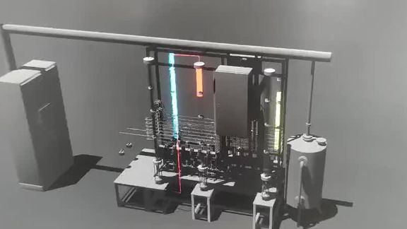 水管流水小动画#机械原理 #创意设计 #同城热门