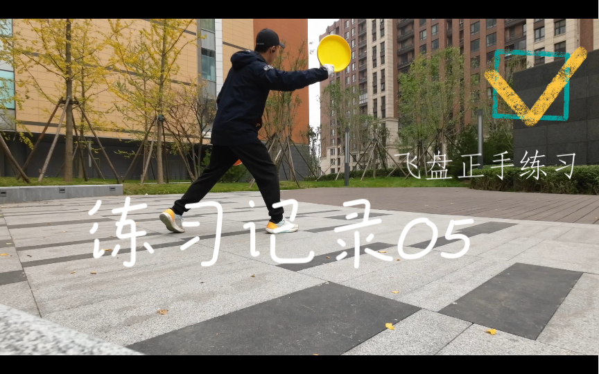 【极限飞盘】练习记录05 持盘调整