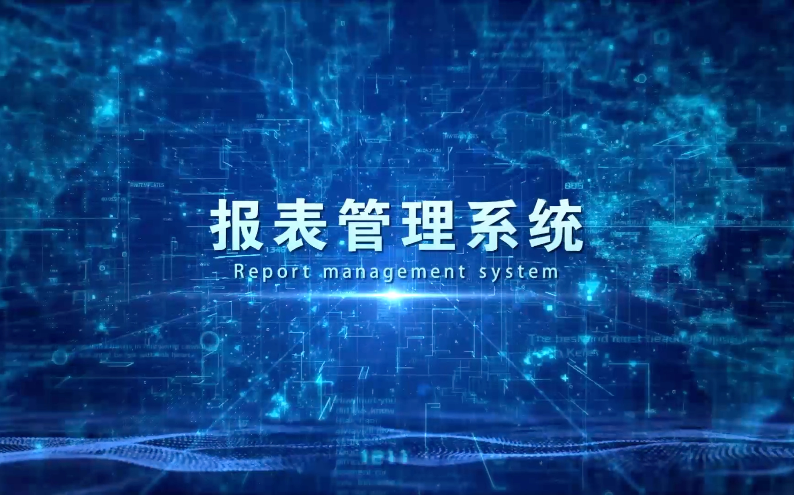 报表管理系统