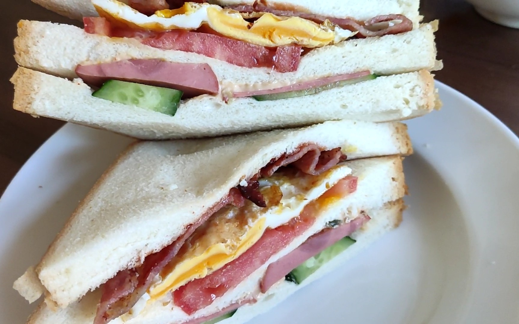 【早餐|三明治】若水vlog|视频五分钟 实做一小时|明天要更早起床