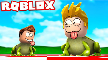 Roblox青蛙模拟器!我变成了旅行青蛙!还会功夫?面面解说