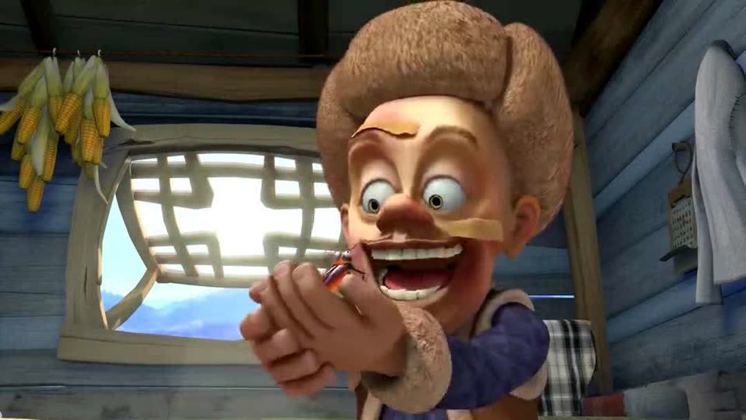 熊出没之年货:光头强买年货回家过年了