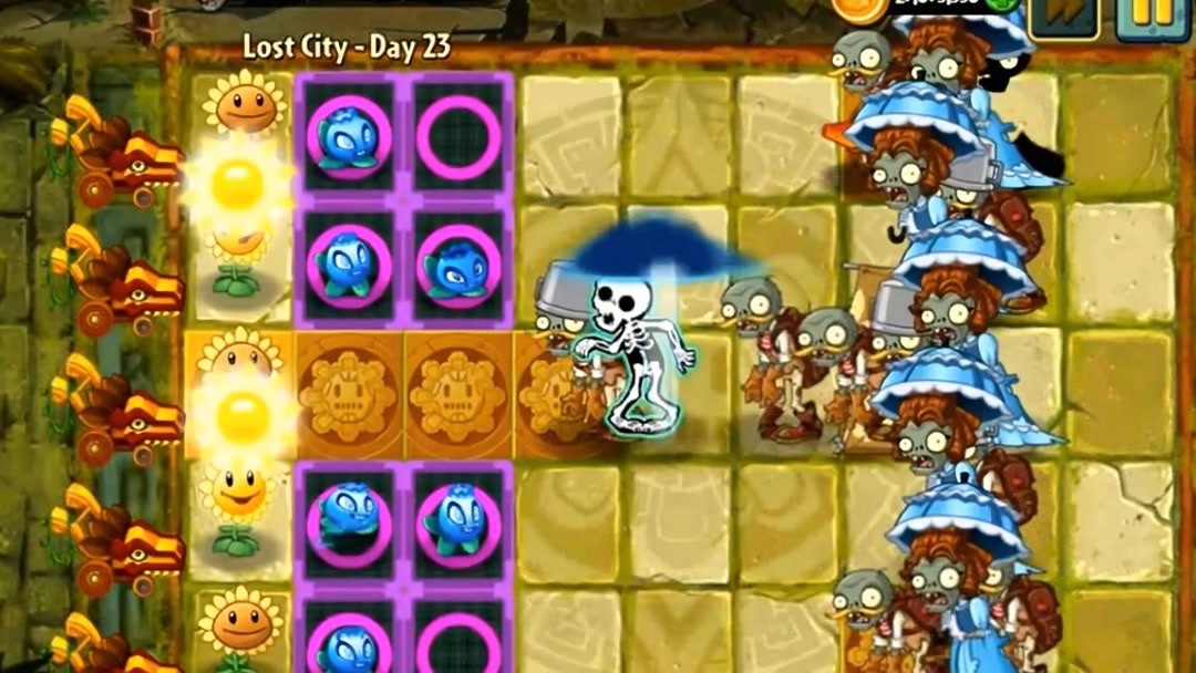 植物大战僵尸趣味动画:雨伞可挡不住雷,但有其他的作用!