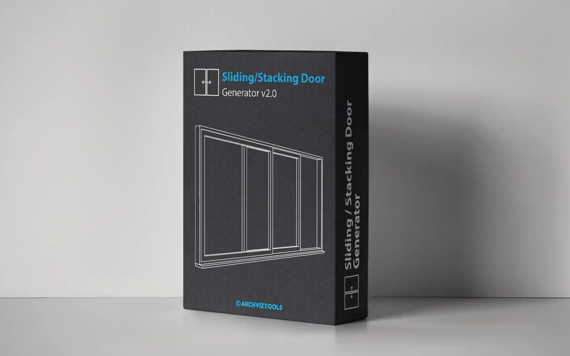 3ds Max滑动门生成器插件