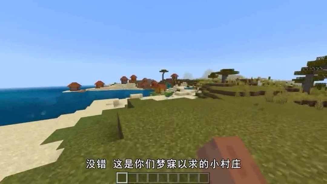 我的世界:新种子代码,呆呆的专属村庄,赶紧霸占哦!