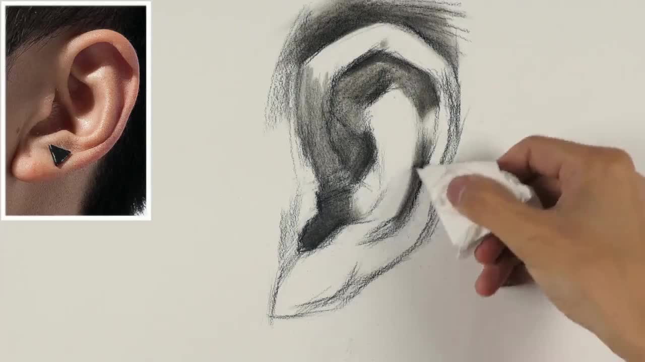 大神教你如何用一支笔画出玻璃质感!素描素描之玻璃瓶画法步骤!