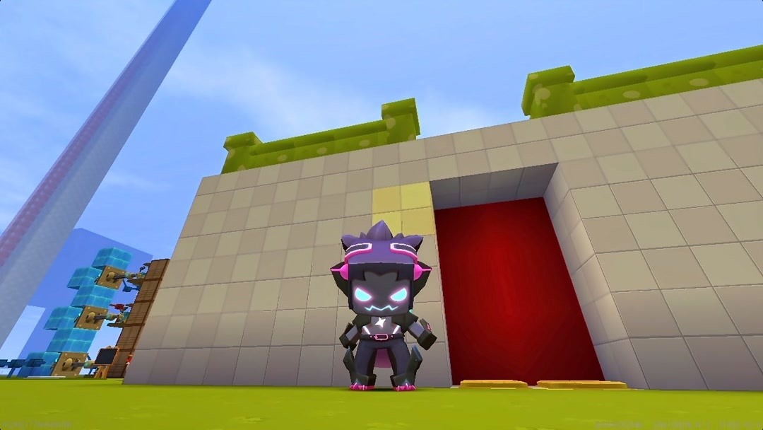 迷你世界暗星:暗星制作推拉门