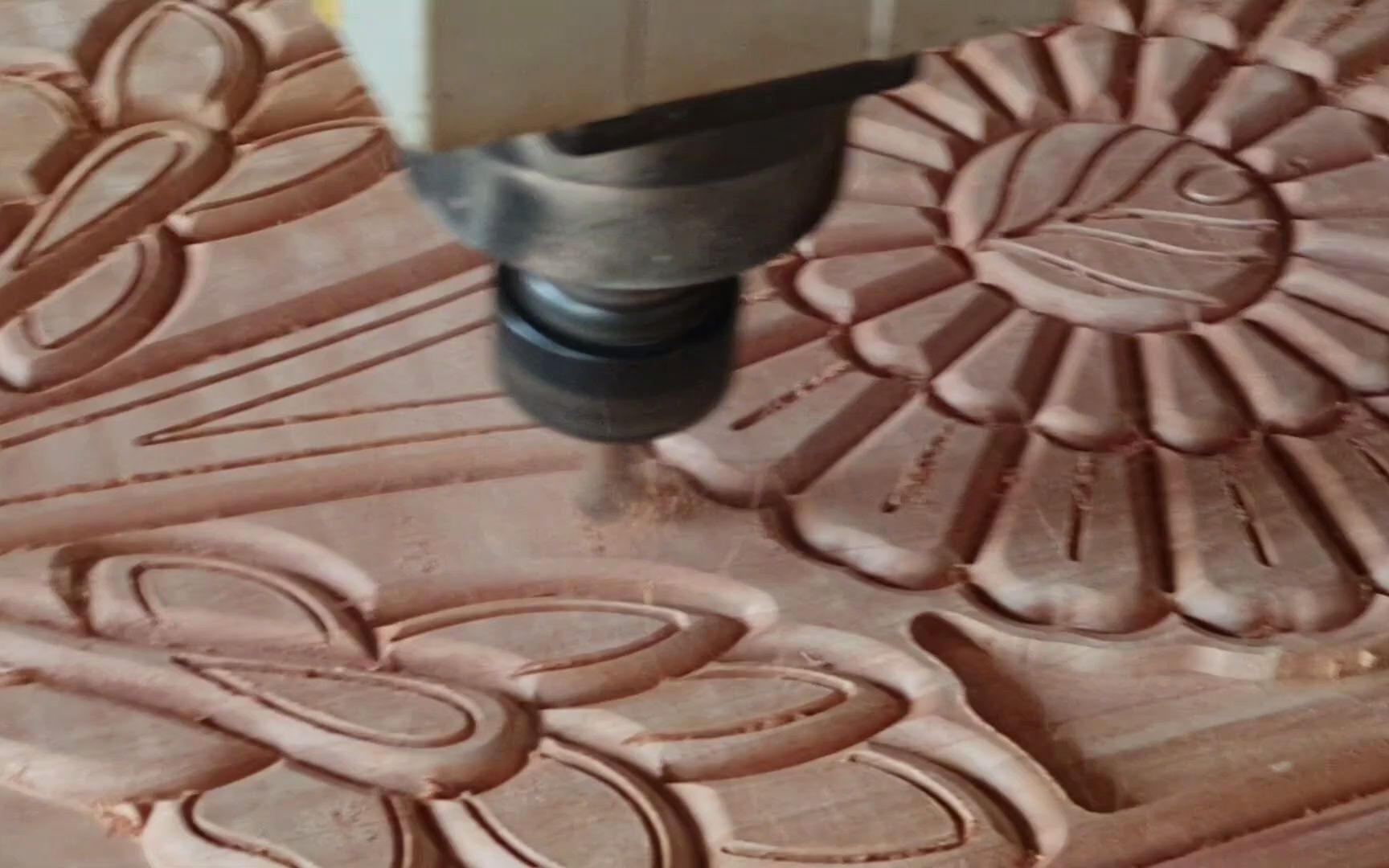 原木门雕刻图案设计制作