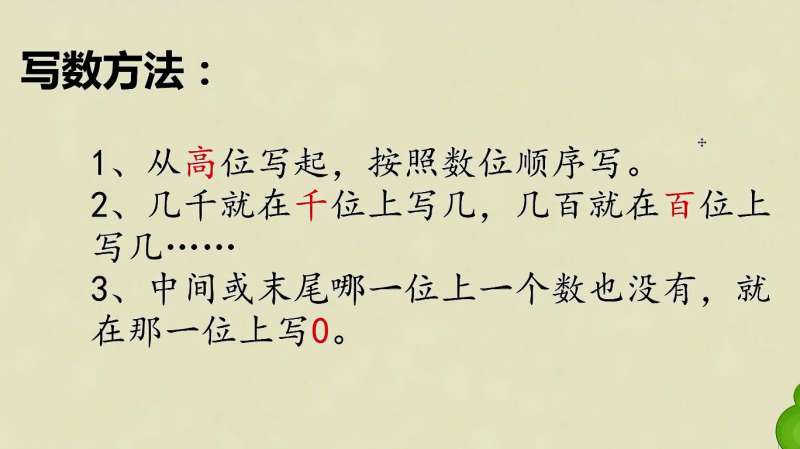 69小学二年级下册苏教数学《复习万以内数的认识》