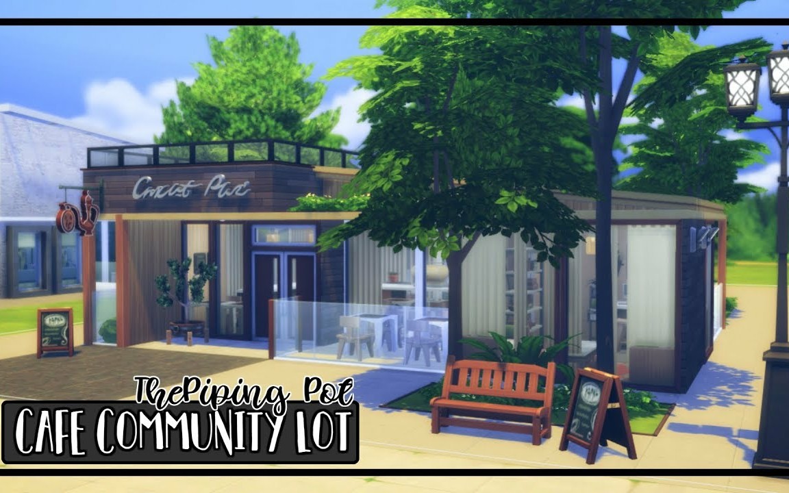 【模拟人生4速建|搬运】咖啡馆 by ItsAshl3yH