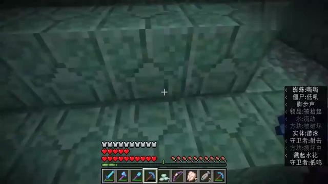 我的世界变形131:附近找到第4个海底神殿,遇见期待已...