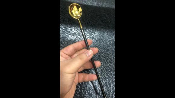 你们用过这么高档的不锈钢勺子吗ߥ