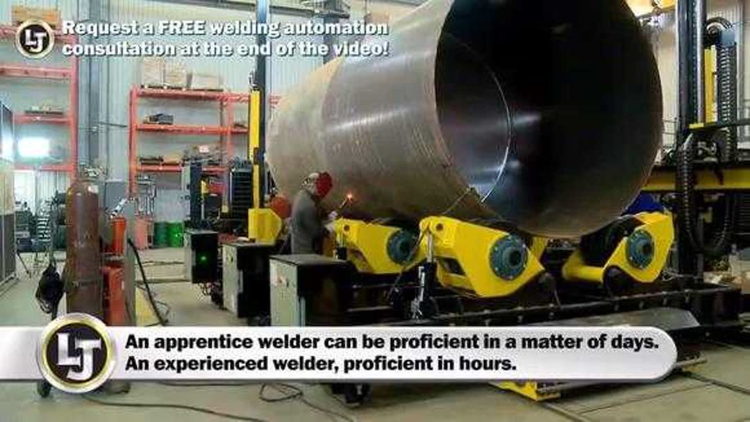 分享滚轮架焊接