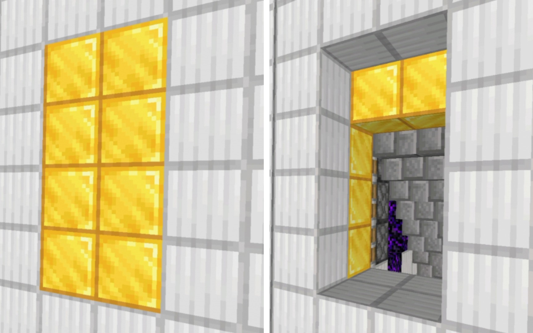 MC—小黑菌 我的世界平地隐藏门教程