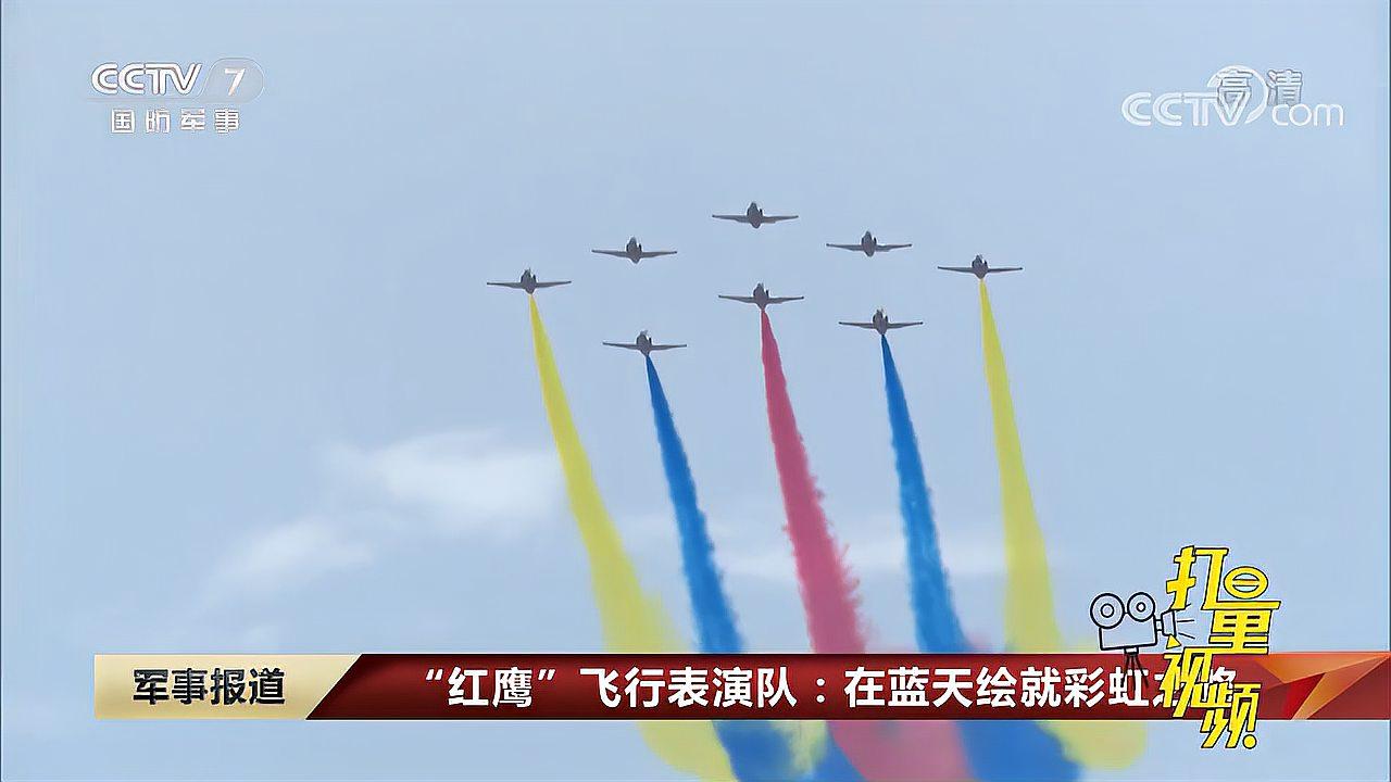 “红鹰”飞行表演队:在蓝天绘就彩虹之路|军事报道