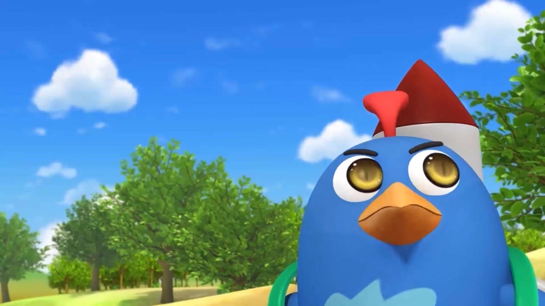 帮帮龙出动:小鸟想要飞翔,可怎么也飞不起来,还好有乐乒帮忙