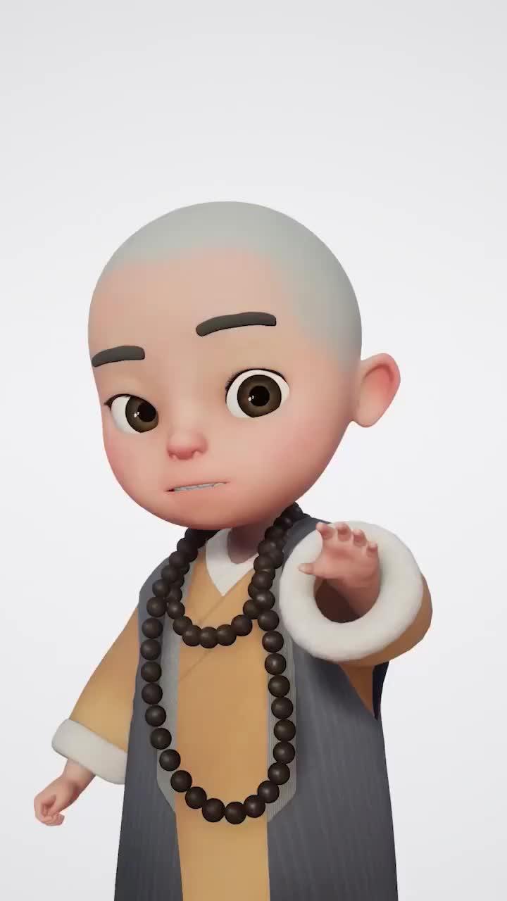 一禅小和尚盲盒简单开盒