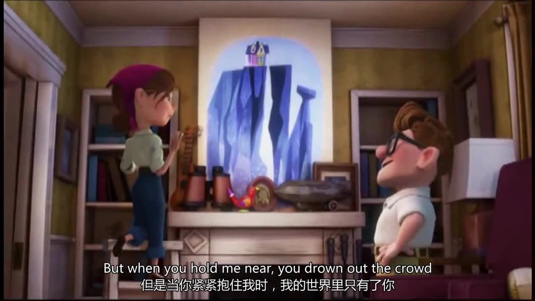 When You Say Nothing At All 动画飞屋环游记 中英字幕 饭制版