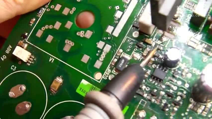 ABB变频器案例变频器电路接线图