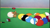 [猫和老鼠]原来杰瑞才是打桌球的高手啊,一杆清完所有的球!