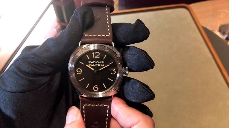 号称最实用的军用潜水表,沛纳海 Radiomir三日链不锈钢腕表