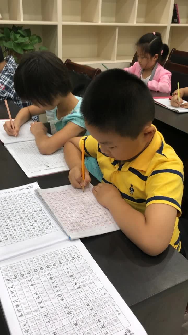 小刘同学硬笔书法常用字练习天天练字五联练字