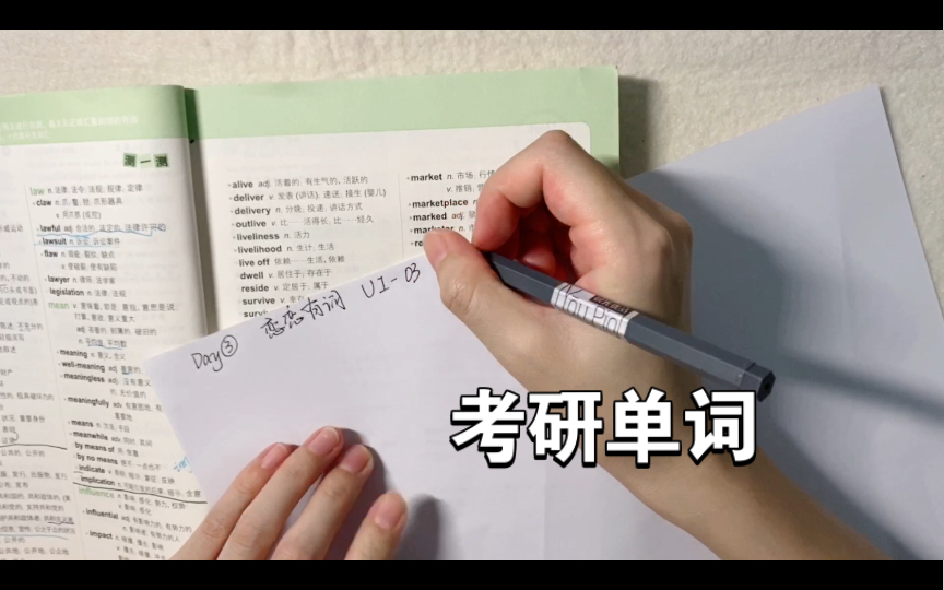 【考研英语】【英语单词背诵3】恋恋有词朱伟5500 A4纸张打卡第三天