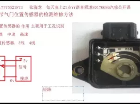 节气门位置传感器的故障检测方法【中汽同盟张海龙】