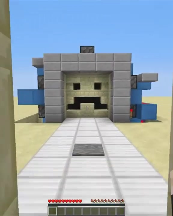 《我的世界》100秒看完20个科技自动门,万能的MC