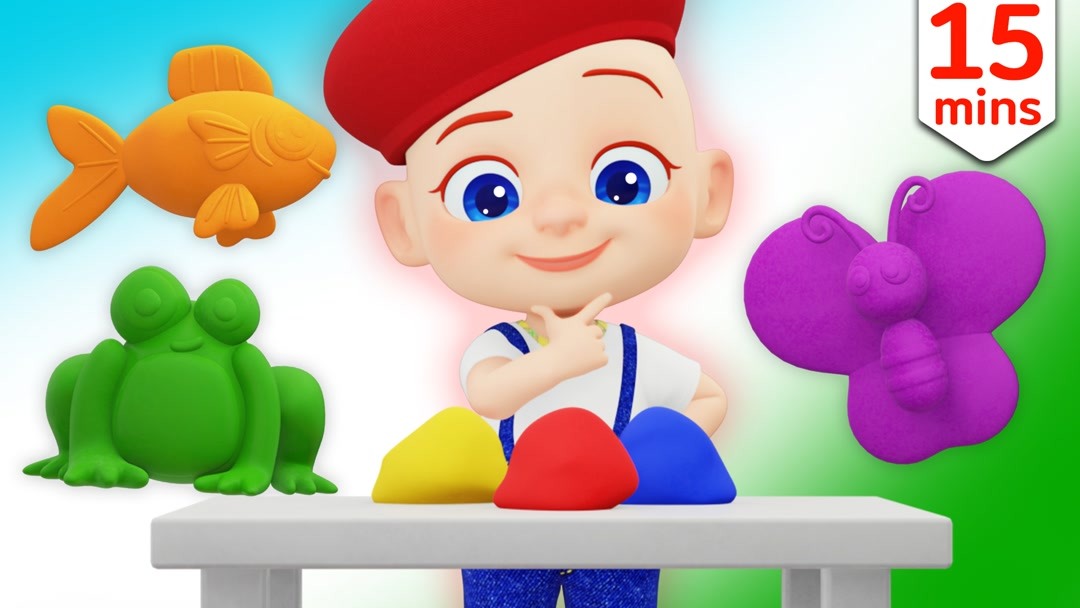 加油宝贝佑佑 第100集 精选合集 贝雷帽佑佑捏橡皮泥 早教动画