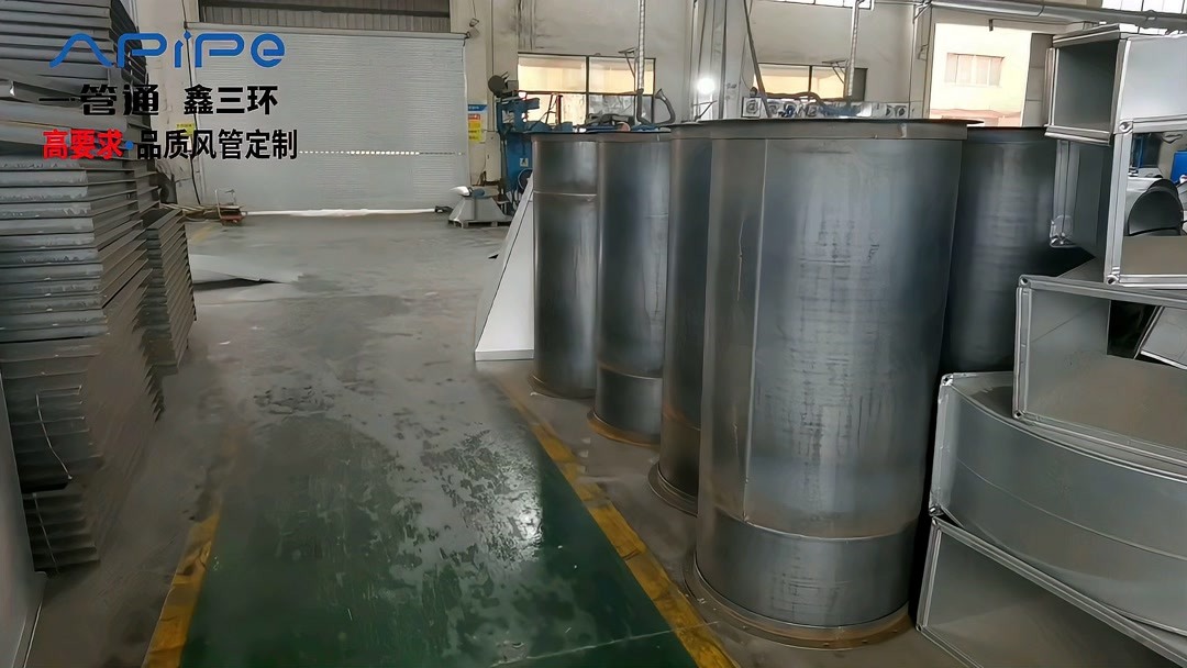 碳钢风管厂家一管通加工生产碳钢通风管道